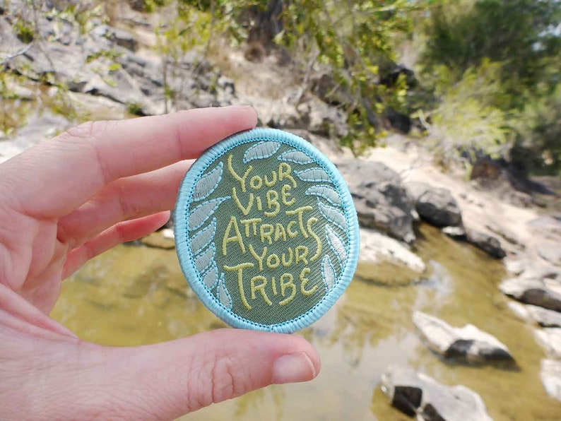 Tribe Vibe Patch Friendship Patch Family Patch Adventure - Etsy