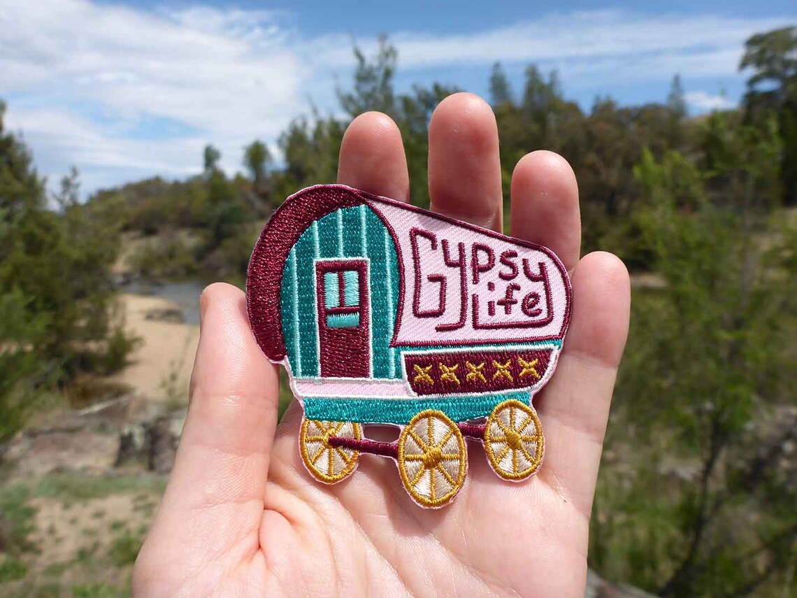 Gypsy Life Patch Gypsy Wagon Patch Mystic Patch Travel - Etsy