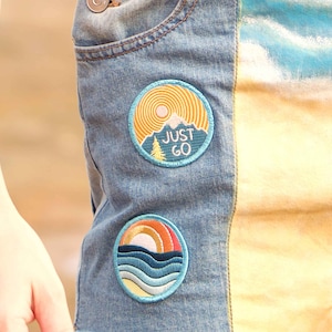 Sunset Patch - Sunrise Patch - Ocean Patch - Beach Patch - Wave Patch - Saltwater Patch ...