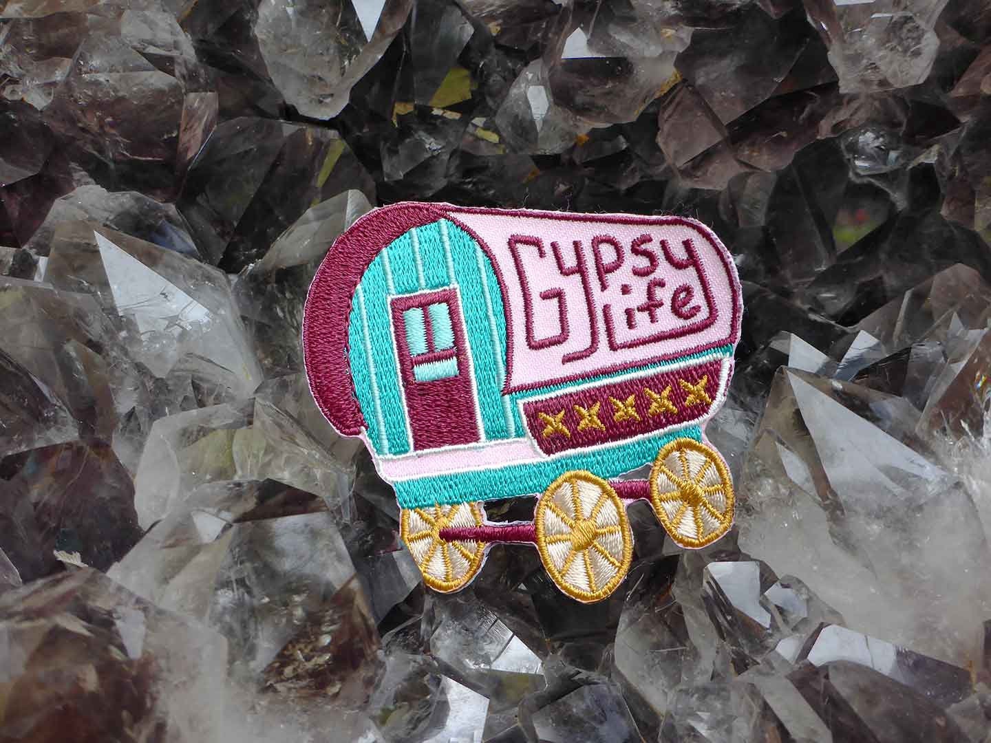Gypsy Life Patch Gypsy Wagon Patch Mystic Patch Travel - Etsy