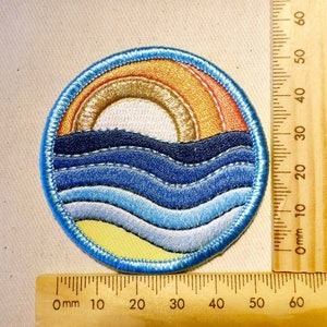 Sunset Patch - Sunrise Patch - Ocean Patch - Beach Patch - Wave Patch ...