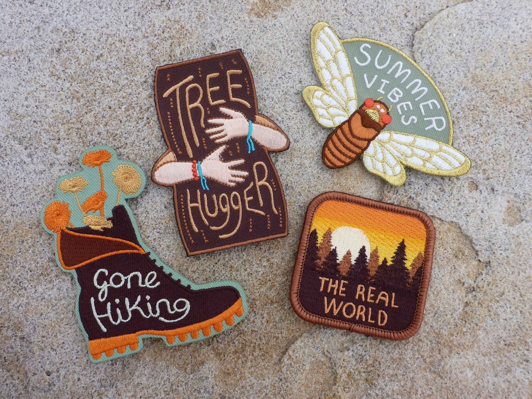 Nature Lover's Patch Batch - Cicada Patch - Tree Hugger Patch - Hiking ...
