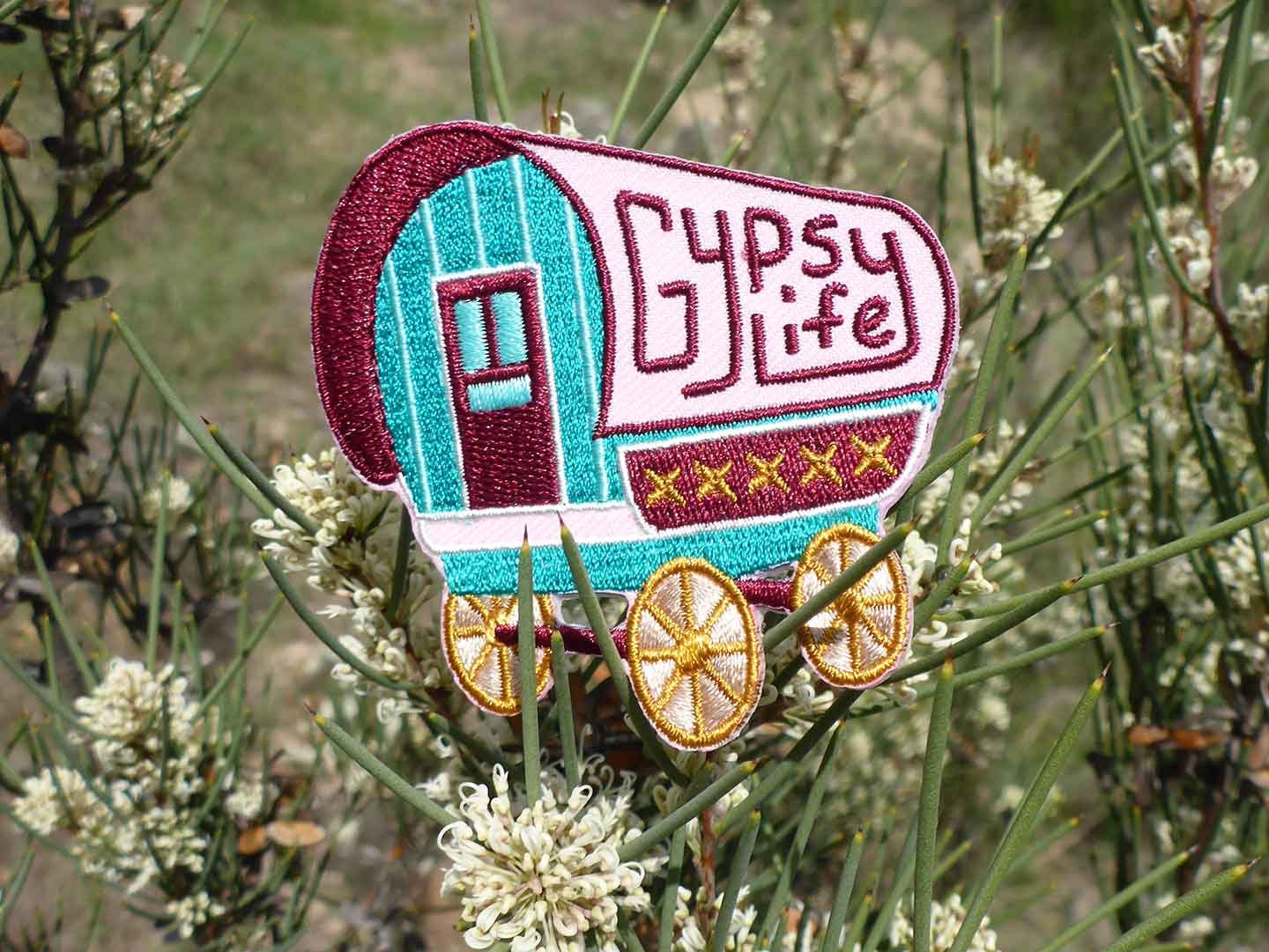 Gypsy Life Patch Gypsy Wagon Patch Mystic Patch Travel - Etsy