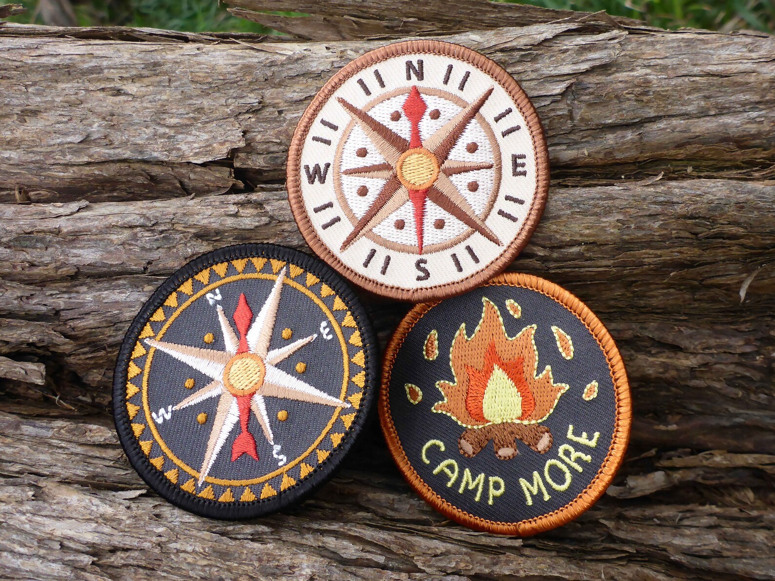 Scout Patch Batch Compass Patch Camping Patch Travel | Etsy