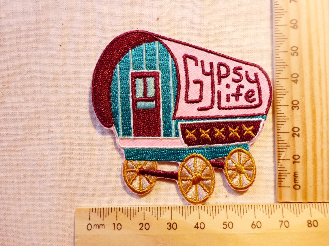 Gypsy Life Patch Gypsy Wagon Patch Mystic Patch Travel - Etsy