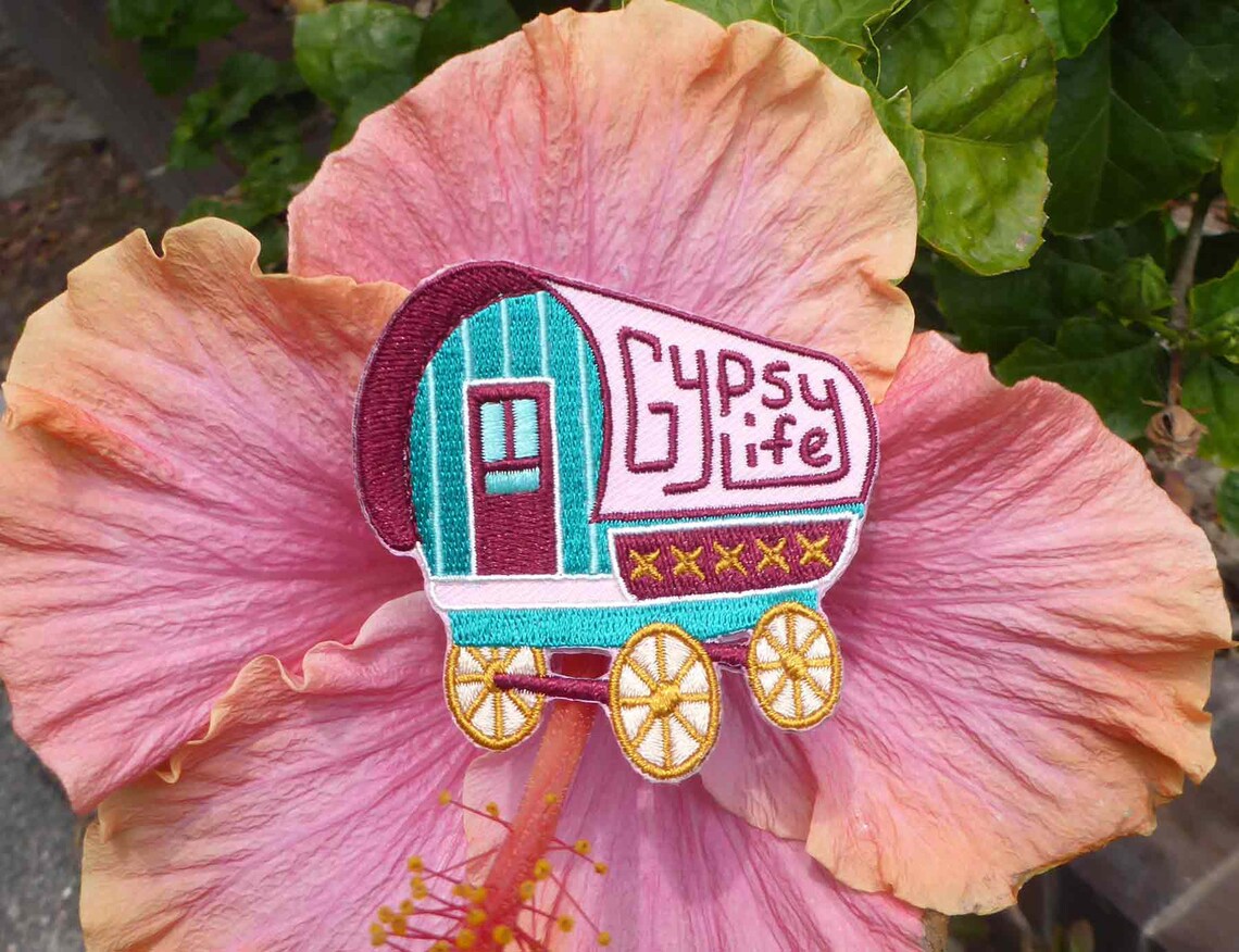 Gypsy Life Patch Gypsy Wagon Patch Mystic Patch Travel - Etsy