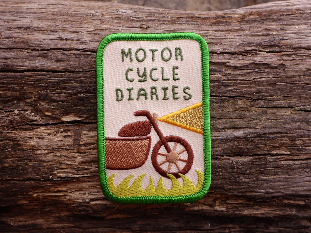 Motorcycle Diaries Patch - Motorcycle Patch - Motorbike Patch ...
