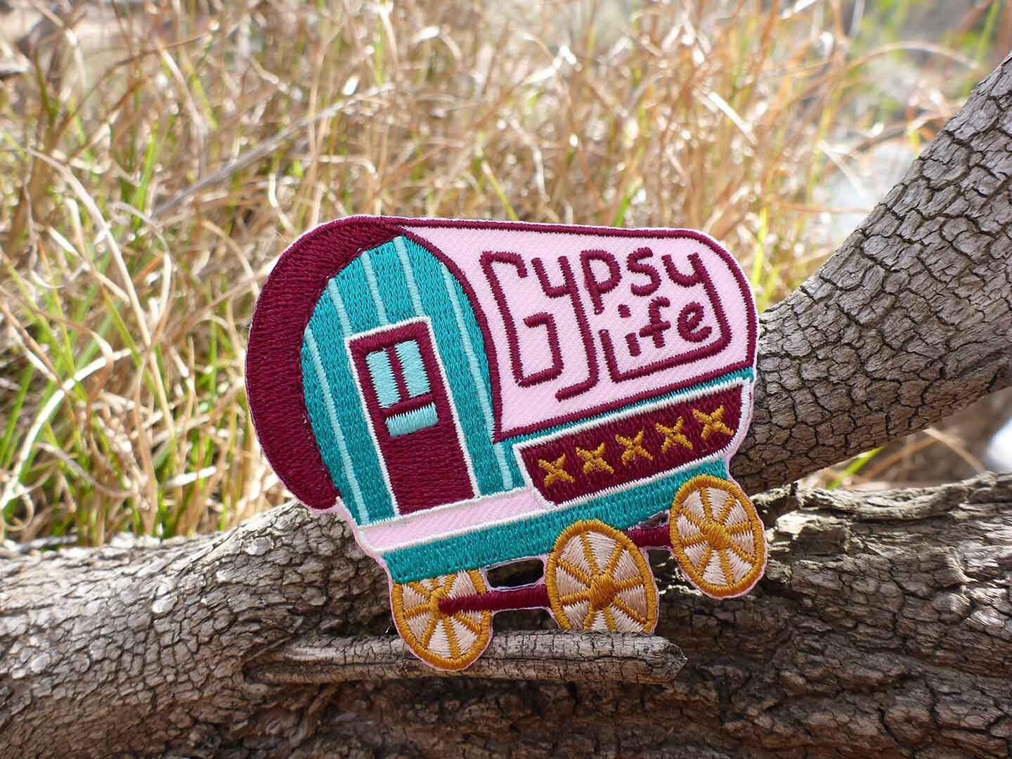 Gypsy Life Patch Gypsy Wagon Patch Mystic Patch Travel - Etsy