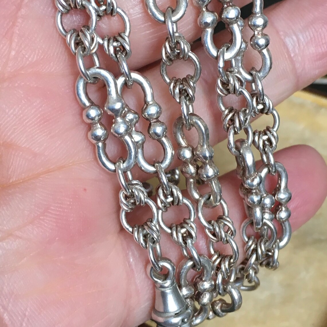 50g Solid Silver Chain Sterling Heavy Chain Long Silver | Etsy