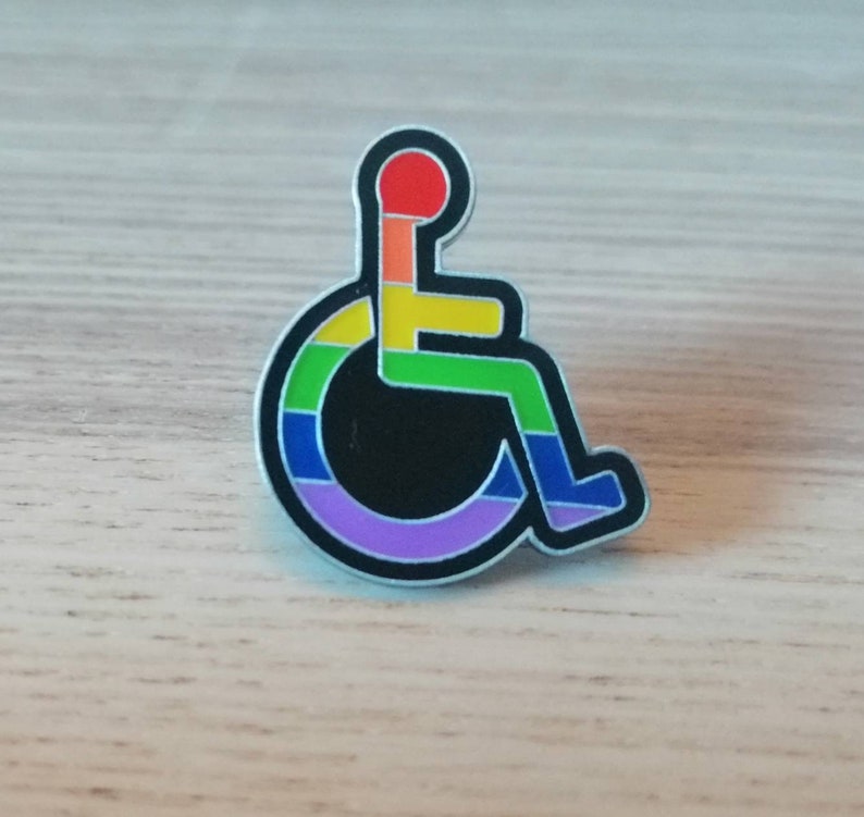 Disability Pride Enamel Pin - Etsy