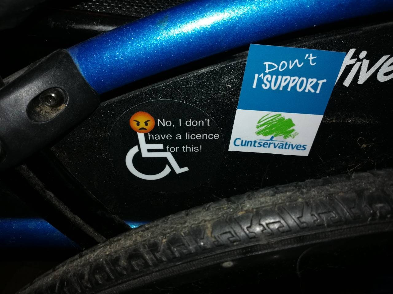 No I Don't Have a Licence for This Wheelchair Sticker. | Etsy