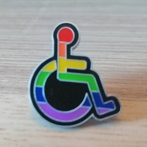 Disability Pride Enamel Pin - Etsy