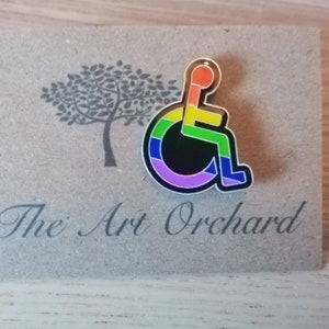 Disability Pride Enamel Pin - Etsy