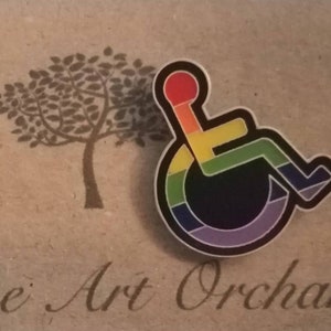 Disability Pride Enamel Pin - Etsy