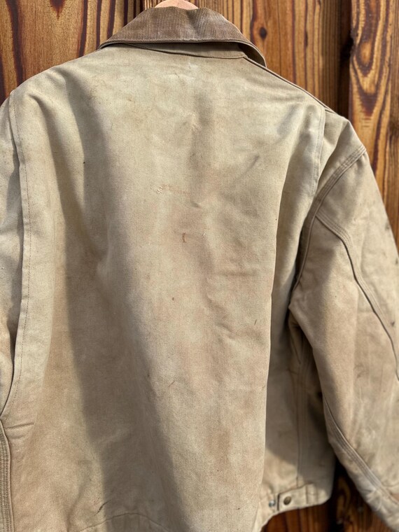 Vintage Carhartt Detroit Jacket Blanket Lined Mens J0… - Gem