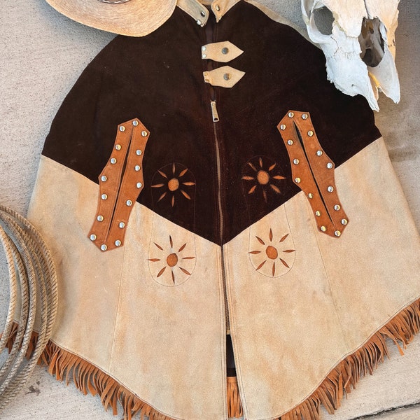 Western Poncho - Etsy