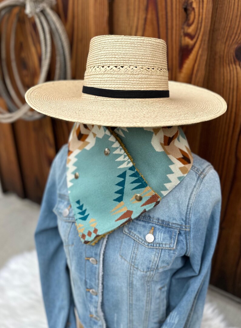 Western Wool & Fleece Cowl - Etsy