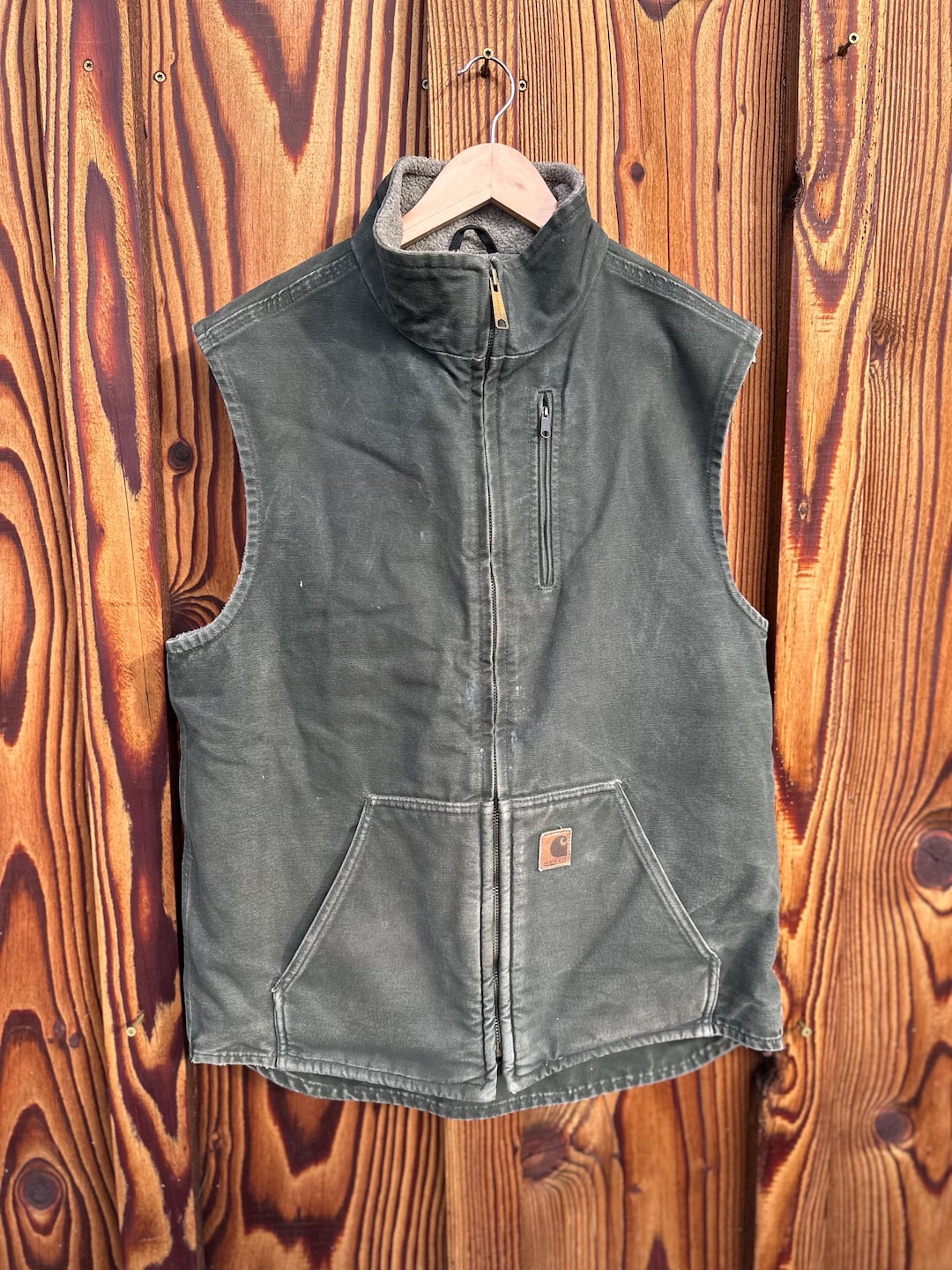Men’s Vintage Carhartt Ranch Vest - Etsy