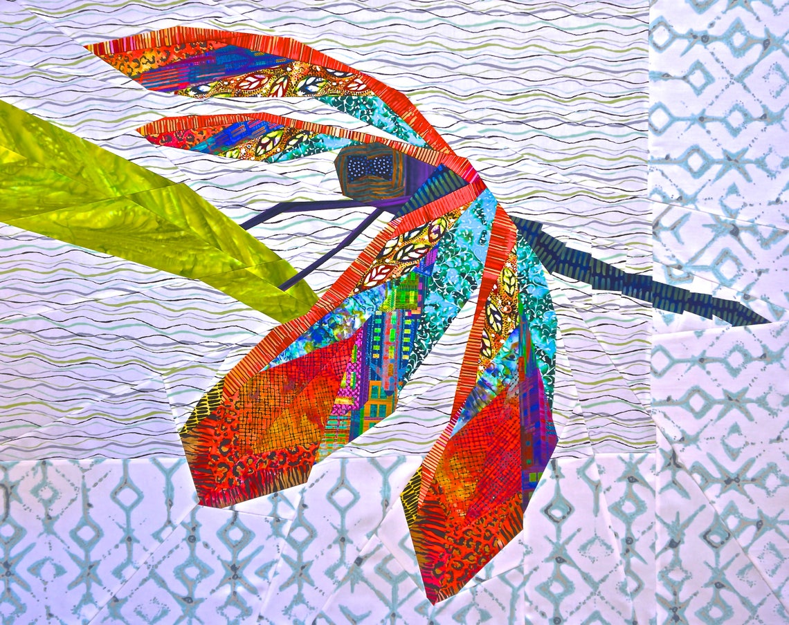 Dragonfly Quilt Pattern - Etsy