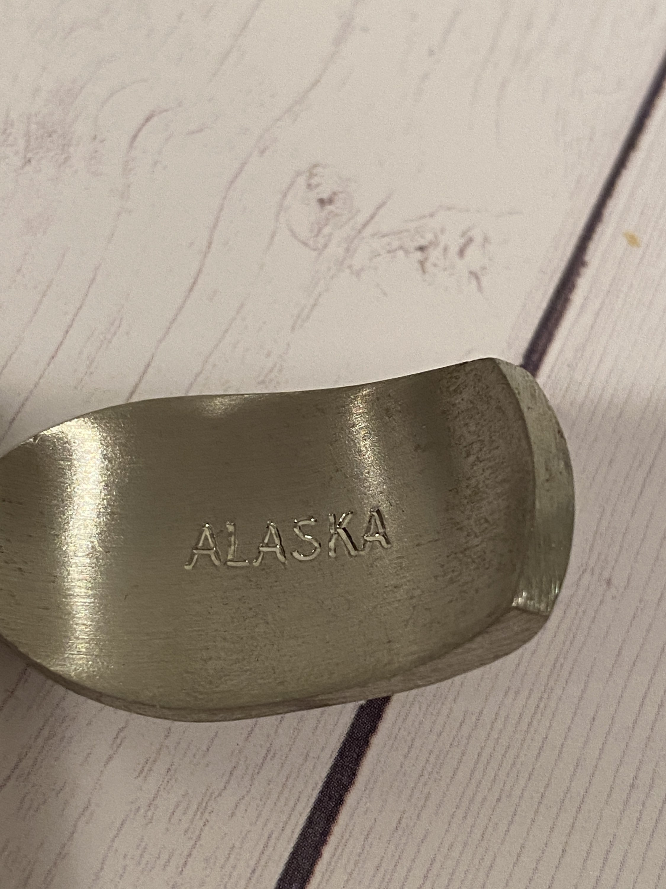 Alaska Collectible Pewter Spoon Dogs Sled - Etsy