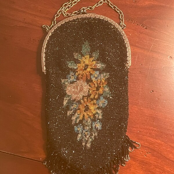 Antique Beaded Purse - Etsy