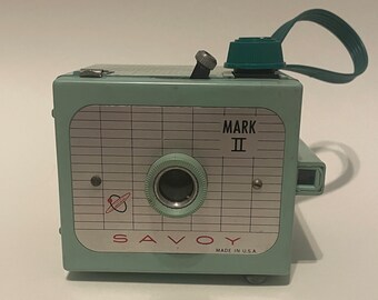 Vintage Film Camera Savoy Mark II Mint Green - Etsy