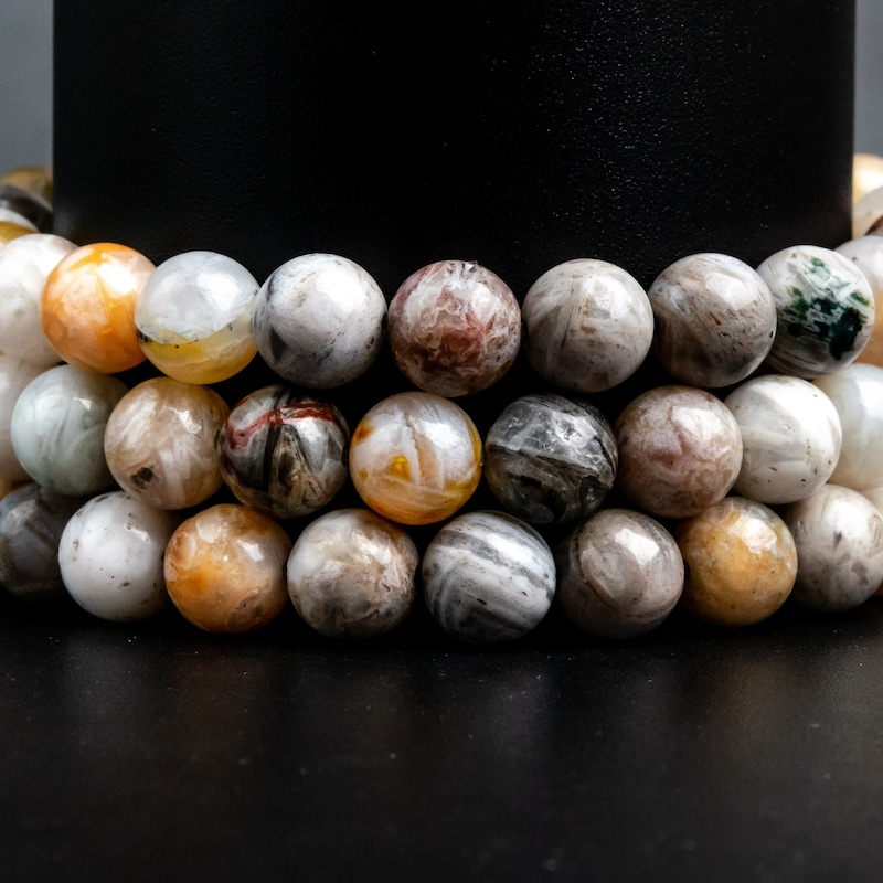 Bamboo Leaf Agate - Etsy