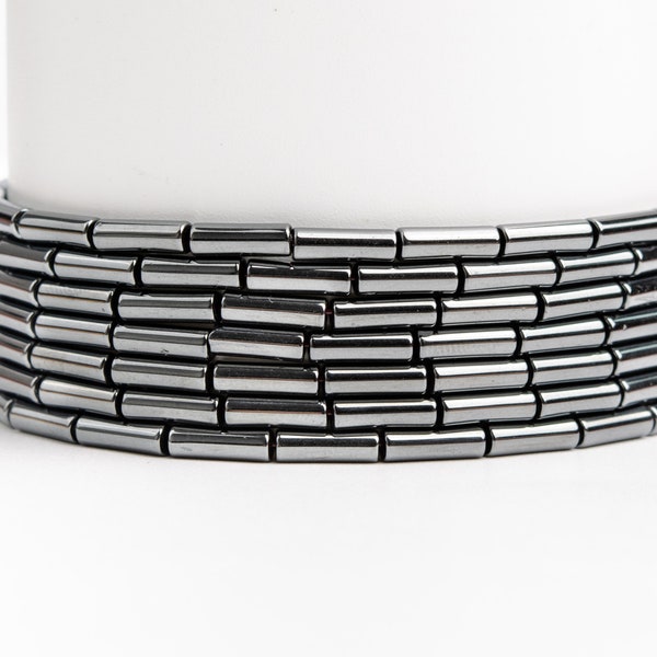 Hematite Tube Beads - Etsy
