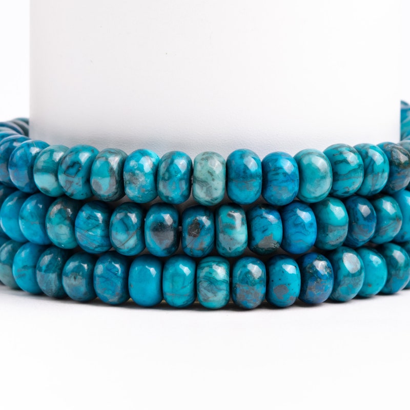 Blue Jasper Beads - Etsy