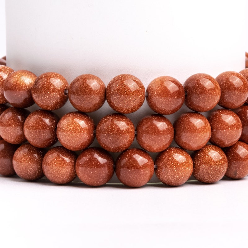 Brown Goldstone - Etsy