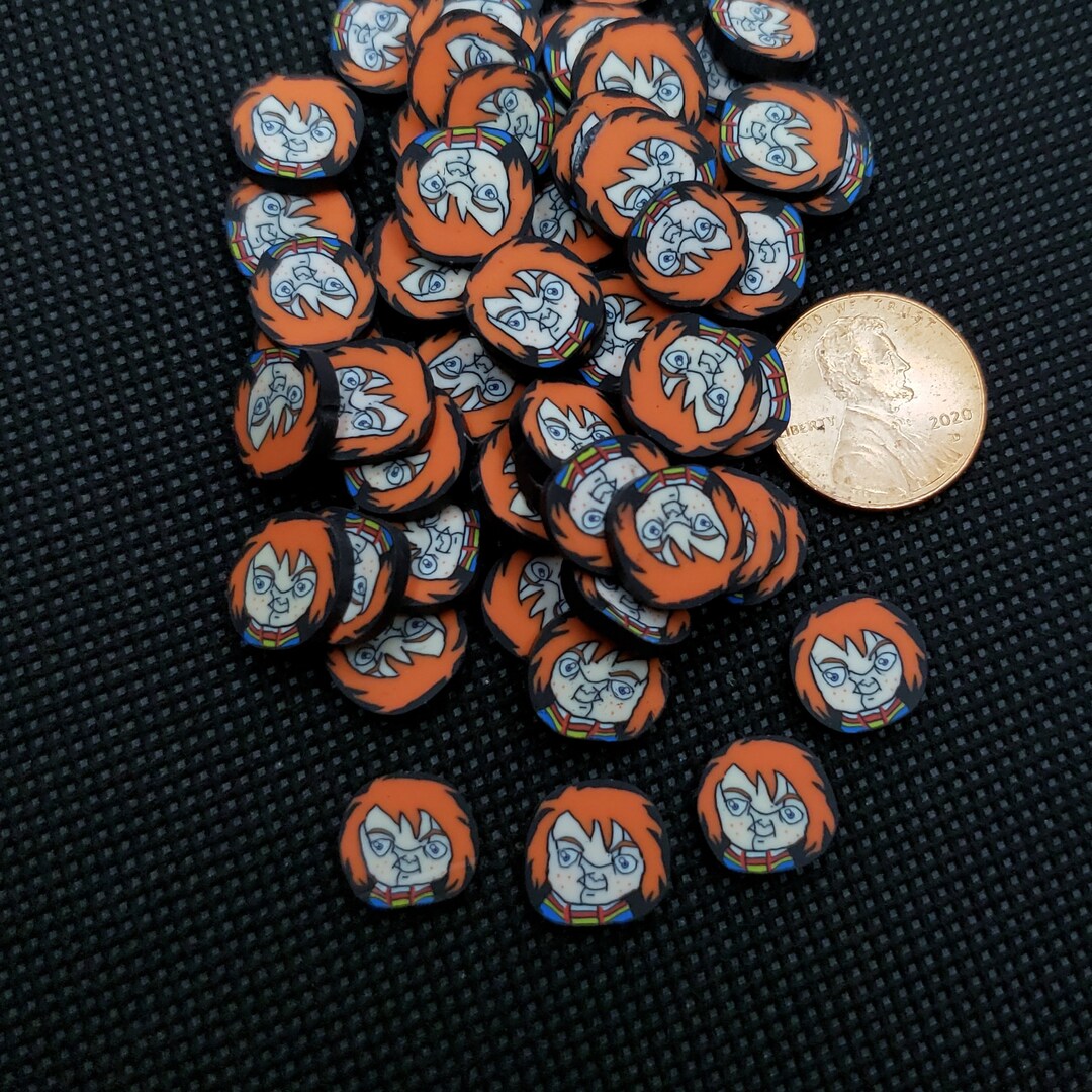 Chucky 10mm Clay Slices, Sprinkles, Fimo Slices, Nail Deco, Resin ...