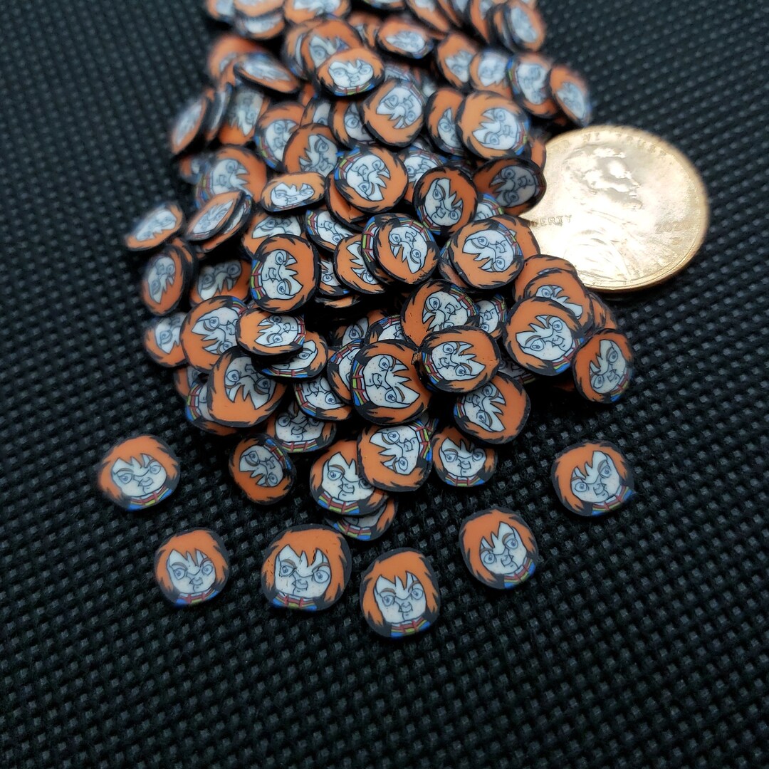 Chucky, 5mm Clay Slices, Sprinkles, Fimo Slices, Nail Deco, Resin ...