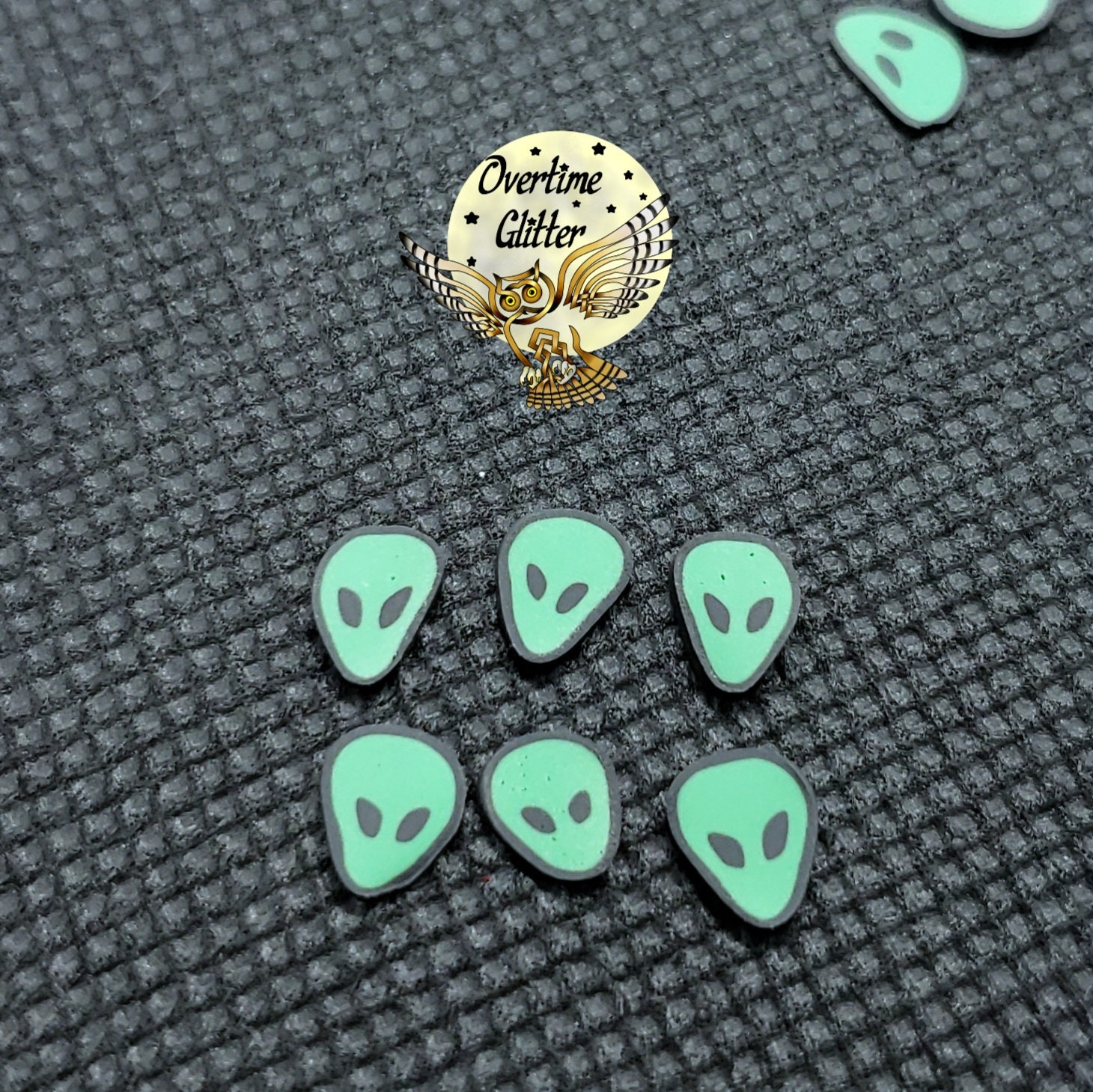 Mini Aliens UFO Mix, Clay Sprinkles, Fimo Slices, Embellishments, Nail ...