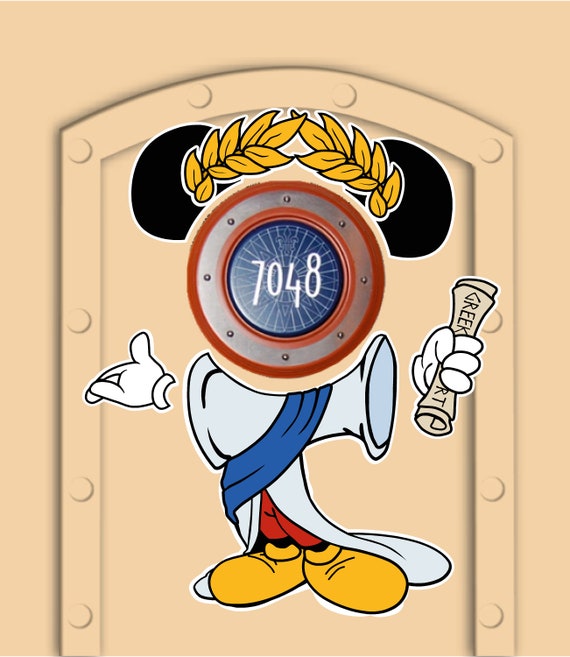 Disney Cruise Roman Mickey Mouse Cruising to Rome London | Etsy