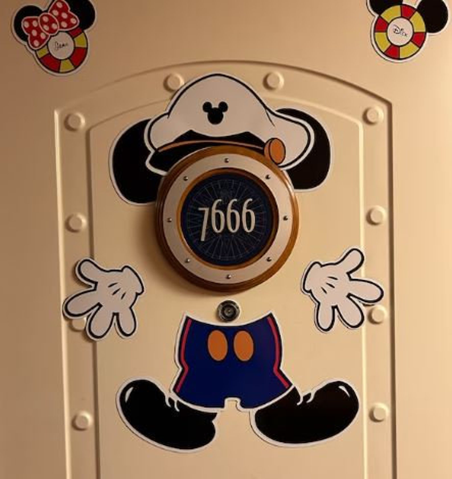 Disney Cruise Door Magnets Captain Mickey (not Laminated Paper) Mickey ...