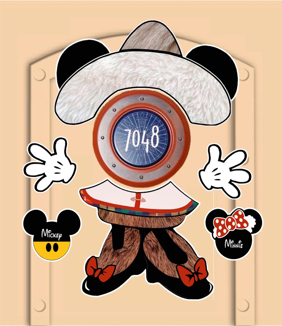 Disney Cruise Door Magnets Minnie in Alaska Real Magnets With ...