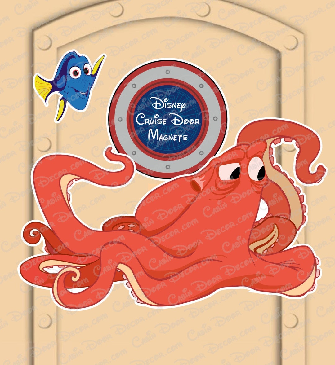 Disney Cruise Door Magnets Hank the Septopus and Dory Magnets From ...