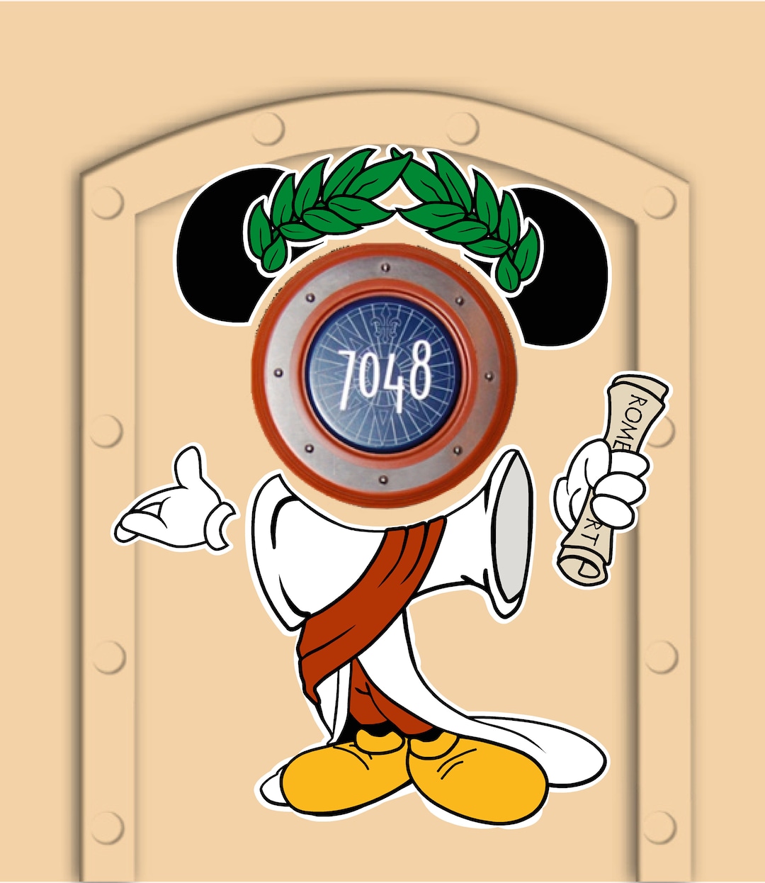 Disney Cruise Roman Mickey Mouse Cruising to Rome, London, Barcelona - Etsy