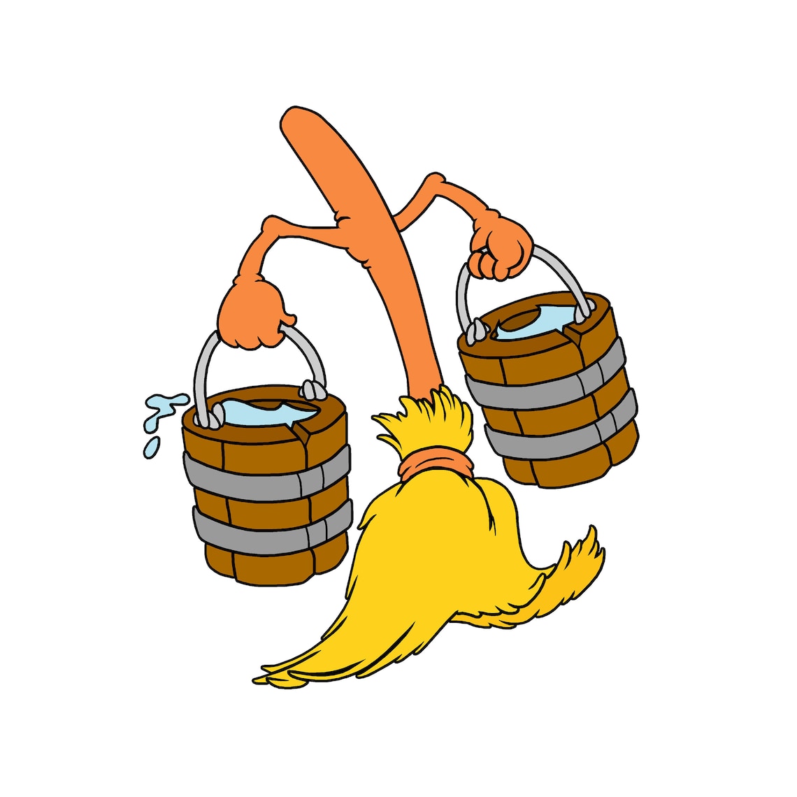 Disney Cruise Door Magnets Mickey Mouse Sorcerer With Broom & Choice of ...