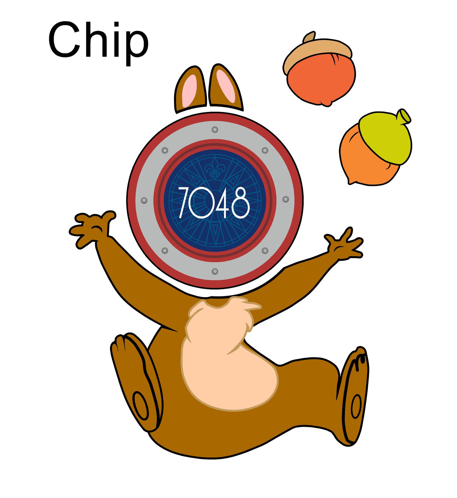 Disney Cruise Chip N Dale Door Magnets for 2 Doors Acorns Are - Etsy