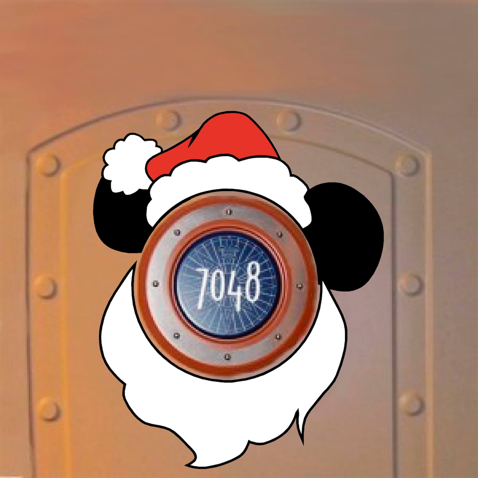 Disney Cruise Holiday Christmas Santa Mickey Mouse Hat and - Etsy