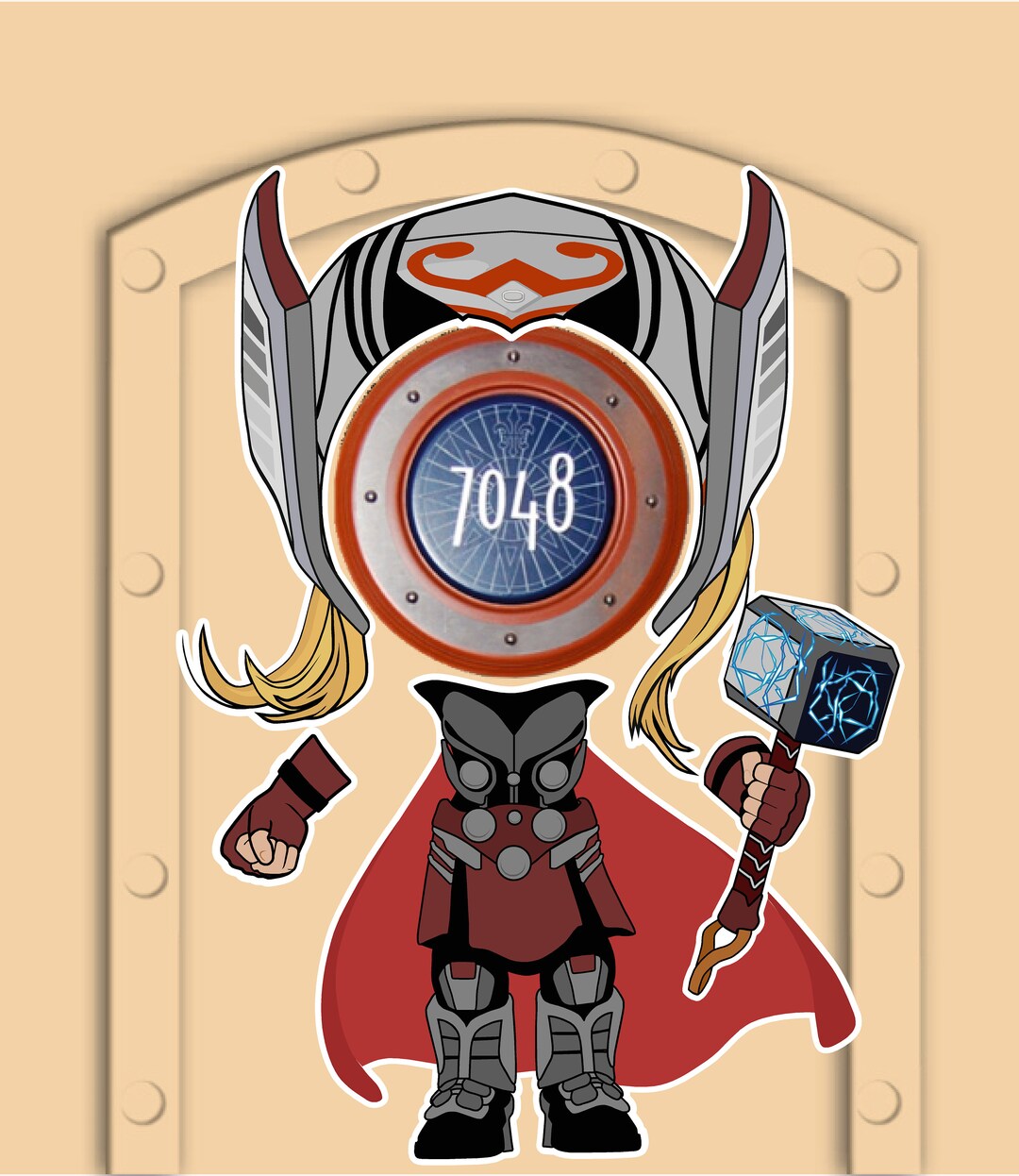 Disney Cruise Door Magnets Mighty Thor - Jane Foster Superhero - Real ...