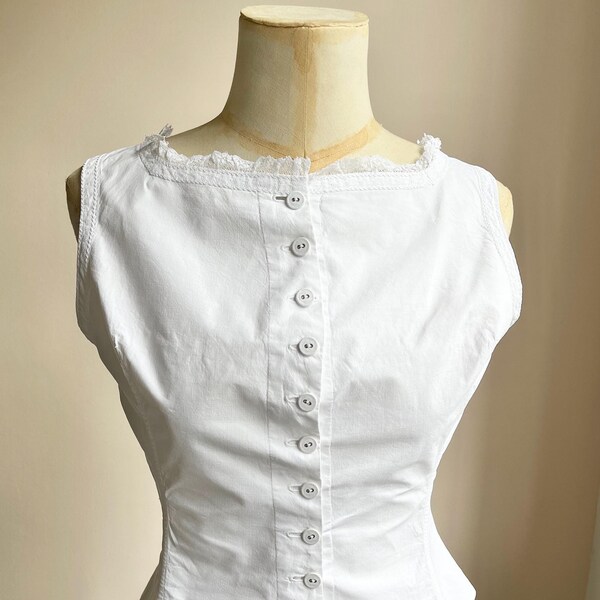 Antique Corset Cover - Etsy