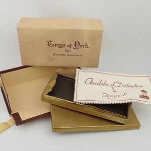 1960s Terry's of York Chocolate Box Collectible Boxes Confectionary ...