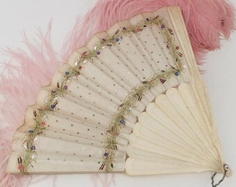 Antique Hand Fan | Etsy