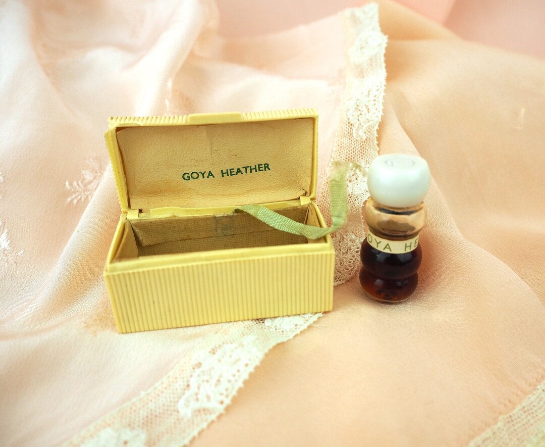 1930s Miniature Perfume Goya Heather Original Early Plastic Box Scent ...
