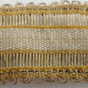 12 Inches 1920's Trimming Bronze Gold Metallic Thread - Etsy