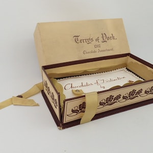 1960s Terry's of York Chocolate Box Collectible Boxes Confectionary ...