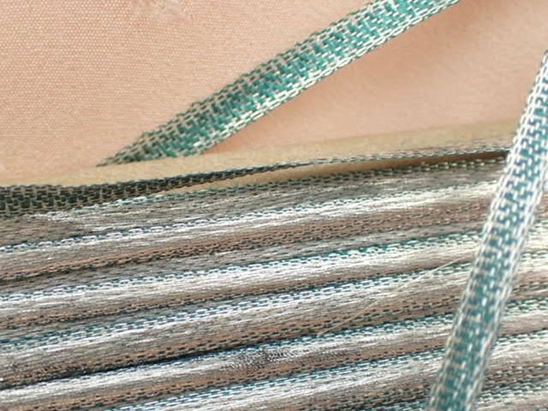 1920s Tiny 3mm Metallic Silver Ribbon | Trimming Trim Embellishment ...