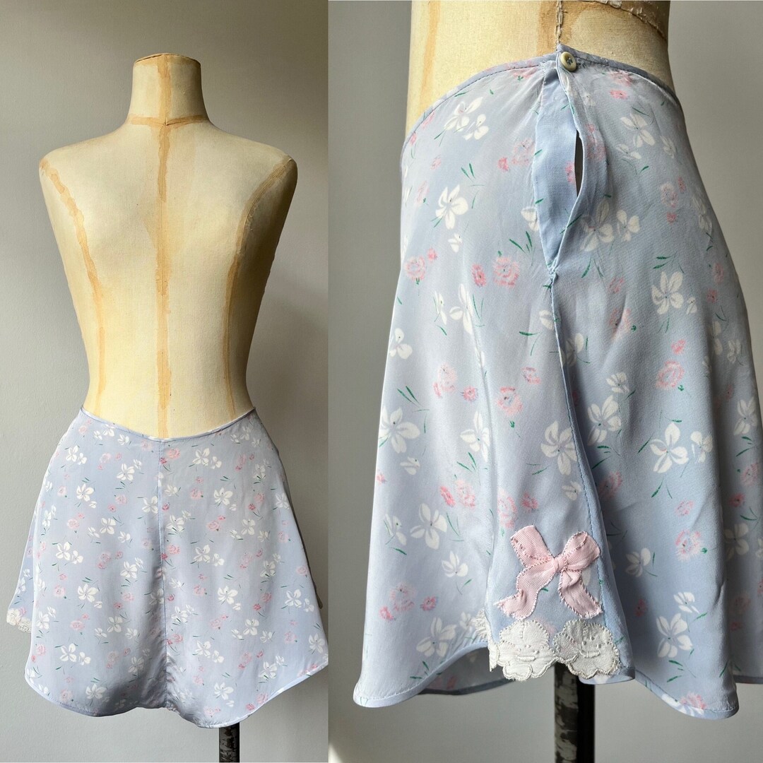 Original 1930s Blue Floral Tap Pants Shorts Cami Knickers - Etsy